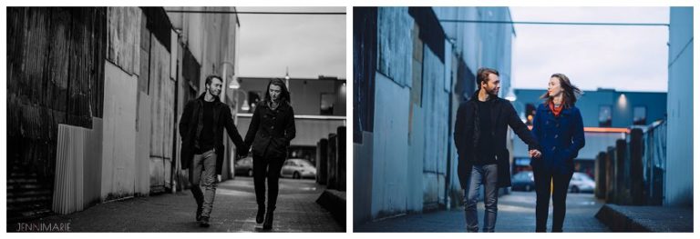 Granville Island Engagement - JenniMarie Photography