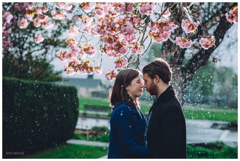 Granville Island Engagement - JenniMarie Photography