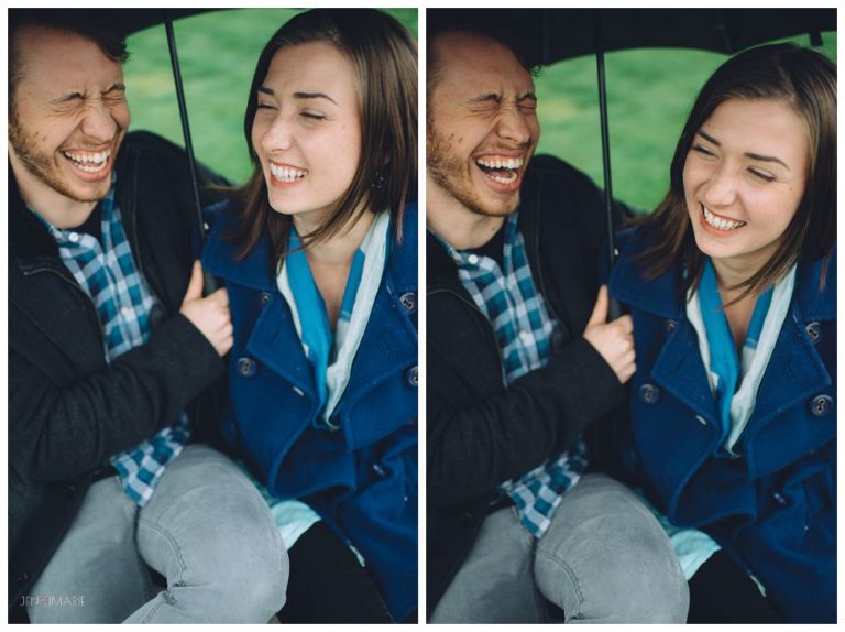 Granville Island Engagement - JenniMarie Photography