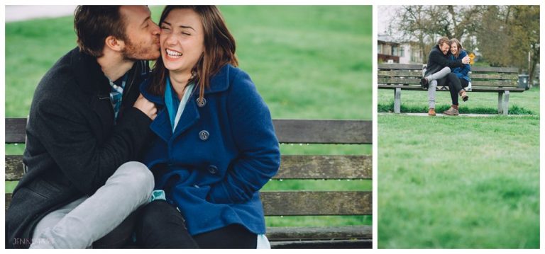 Granville Island Engagement - JenniMarie Photography