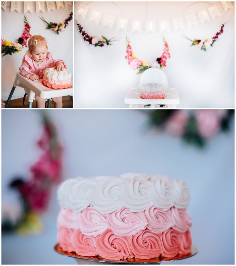 Zoom First Birthday Party & Virtual Cake Smash - JenniMarie Photography